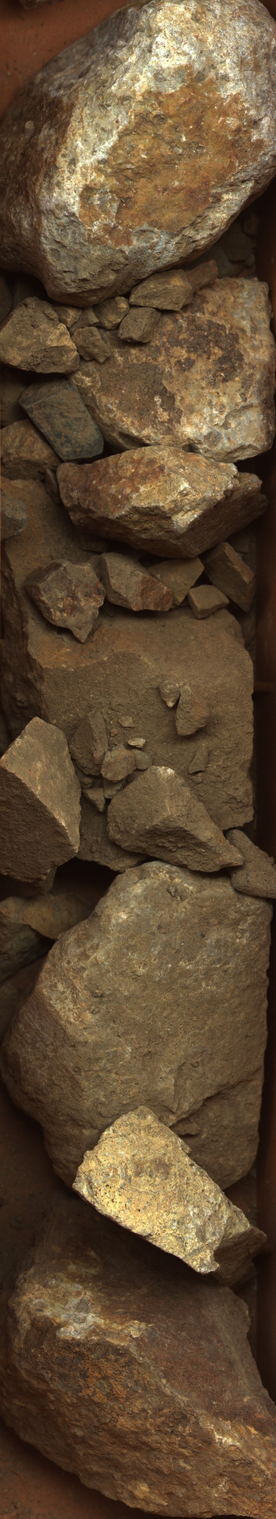 西藏墨竹工卡县驱龙矿区铜多金属矿岩心：钻孔ZK821